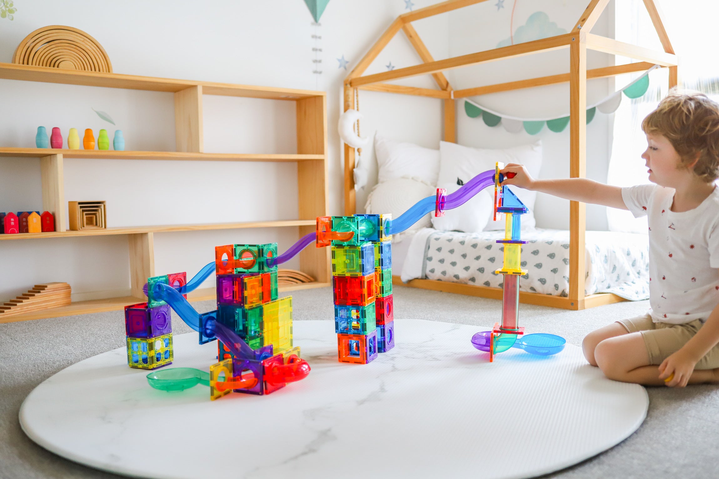 Magnetic Ball Run - Expansion Pack (85 Piece) – The Forest Folk